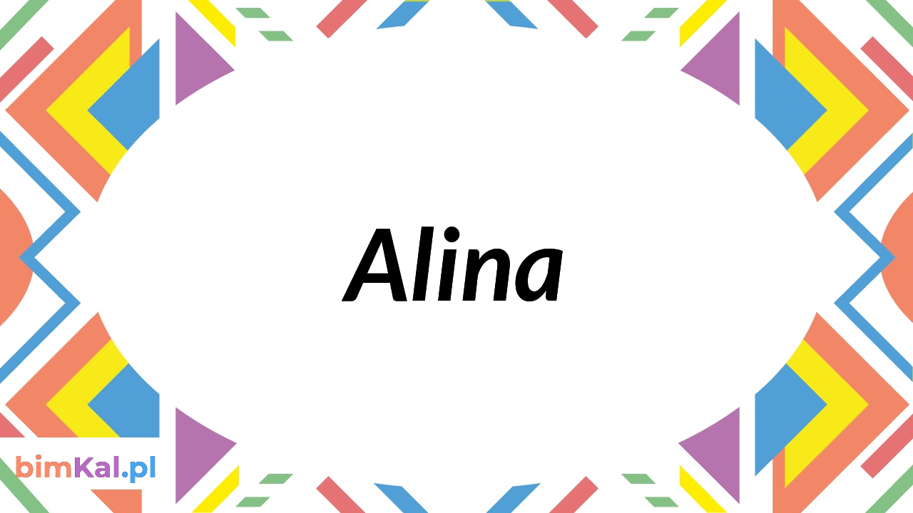 Imieniny Aliny - bimKal.pl